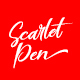 Scarlet Pen Script, Fonts | GraphicRiver